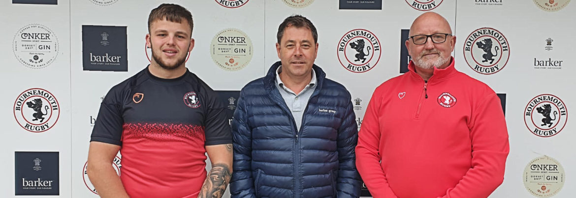 Barker leads support for Bournemouth Rugby Club for 2021/2022 season ...