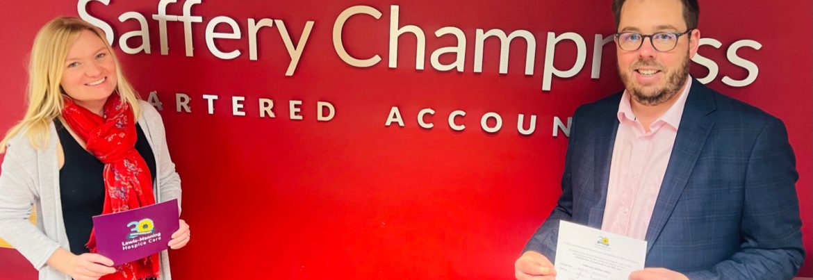 Saffery Champness sign pledge to join Lewis-Manning Hospice Care’s 30th ...